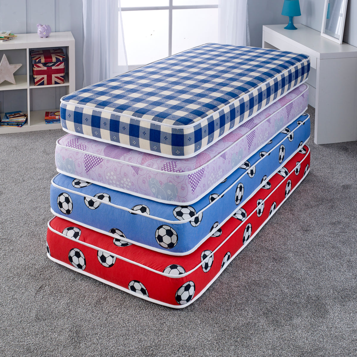 Kids Themed Mattress - You choose the theme - 4-inch (10cm) Deep Foam ...